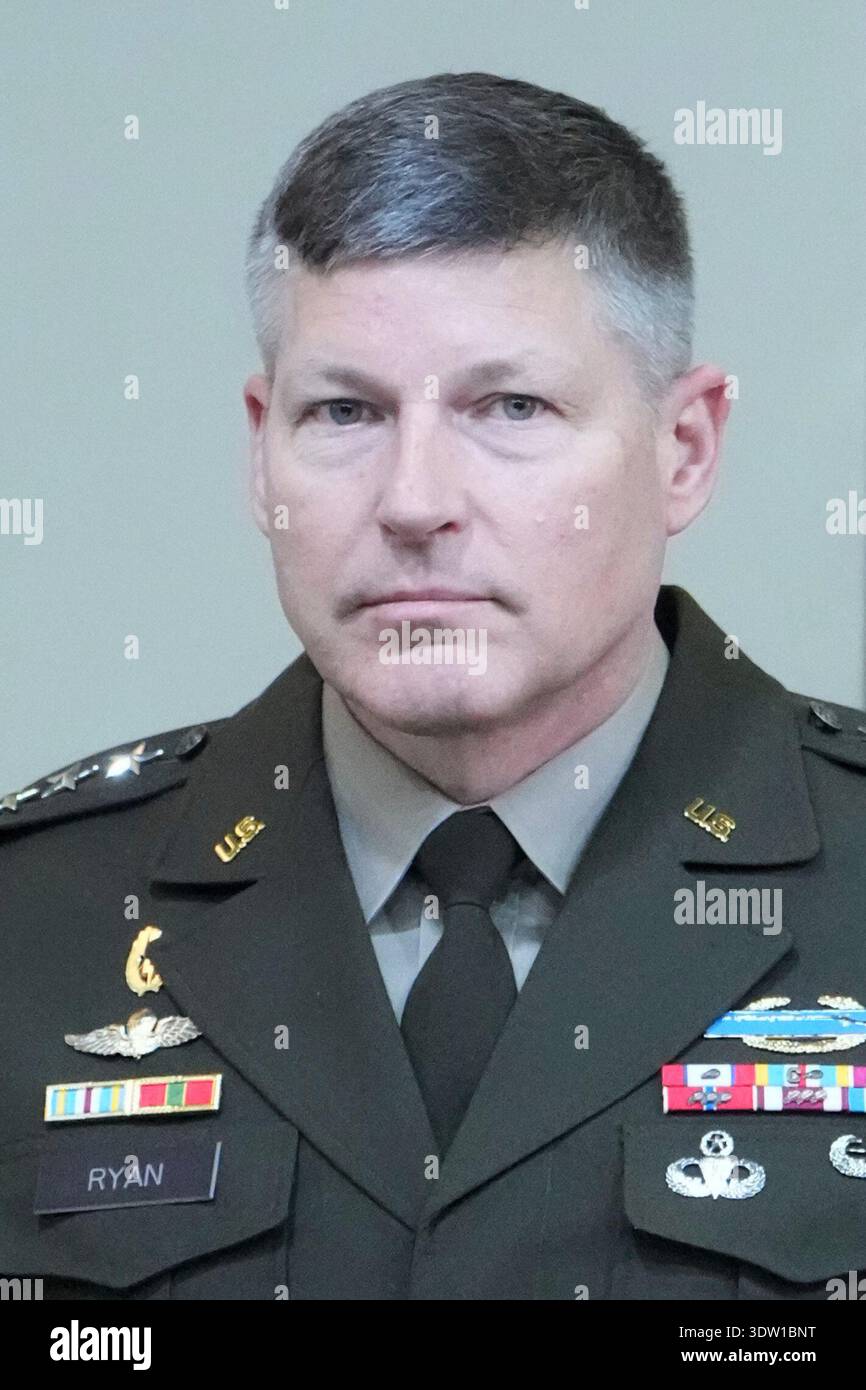 U.S. Southern Commander Gen. Joseph Ryan attends the opening ceremony ...