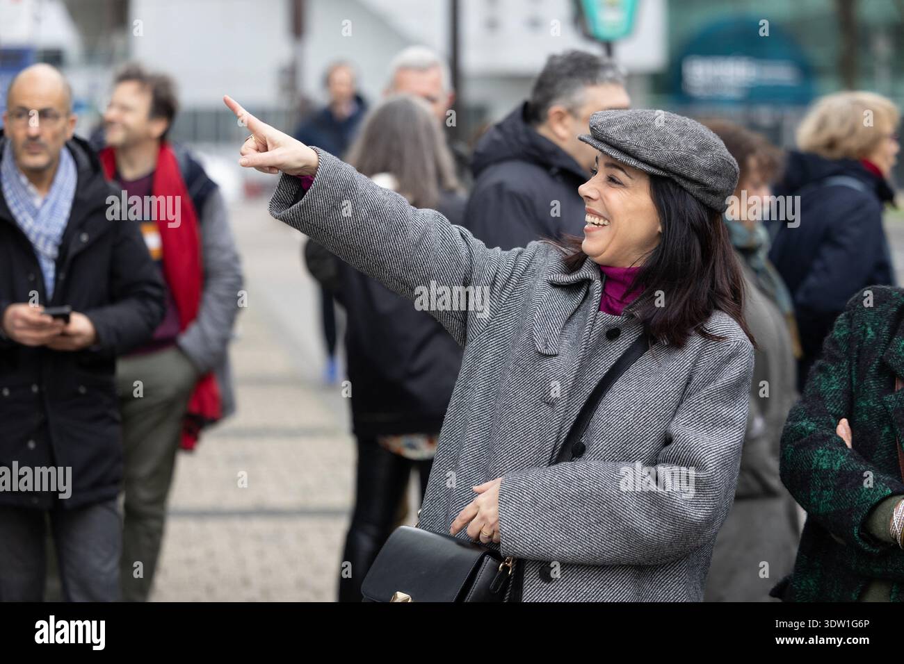 LFI deputy and candidate for Paris municipal elections Sophia Chikirou ...