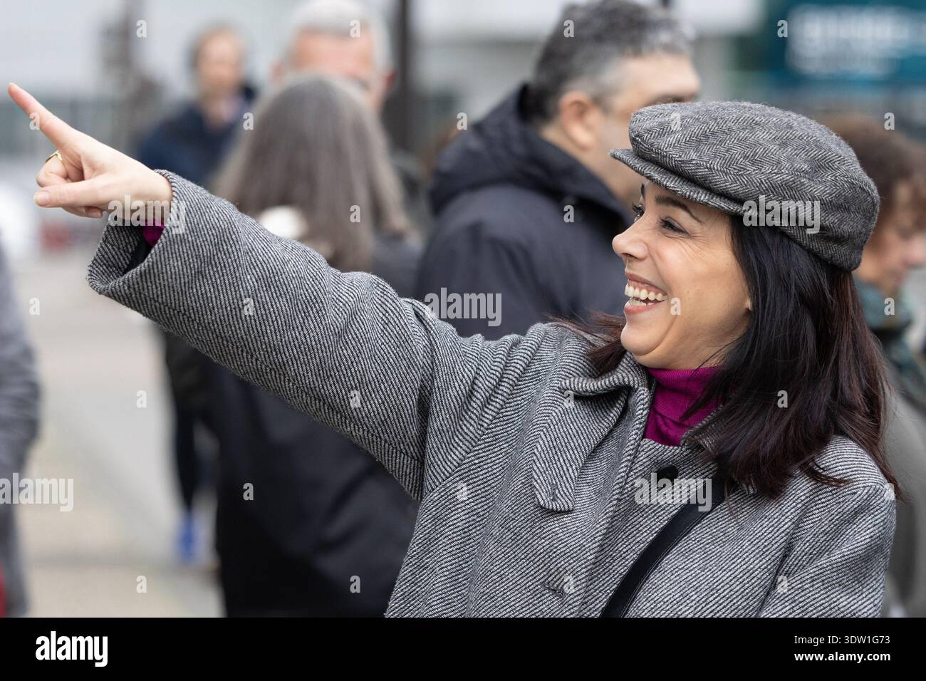 LFI deputy and candidate for Paris municipal elections Sophia Chikirou ...