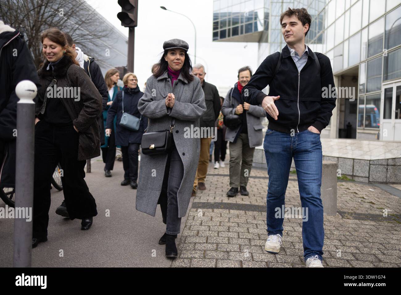 LFI deputy and candidate for Paris municipal elections Sophia Chikirou ...
