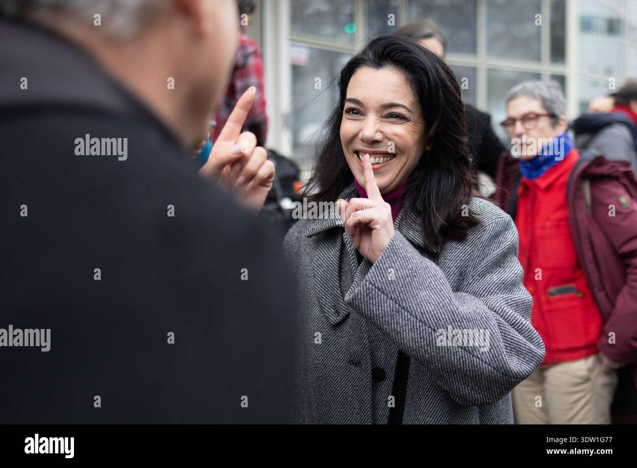 LFI deputy and candidate for Paris municipal elections Sophia Chikirou ...