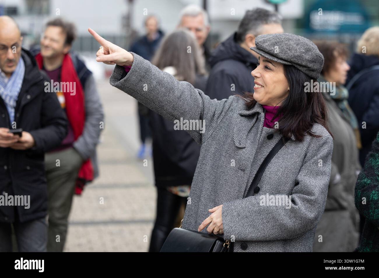 LFI deputy and candidate for Paris municipal elections Sophia Chikirou ...