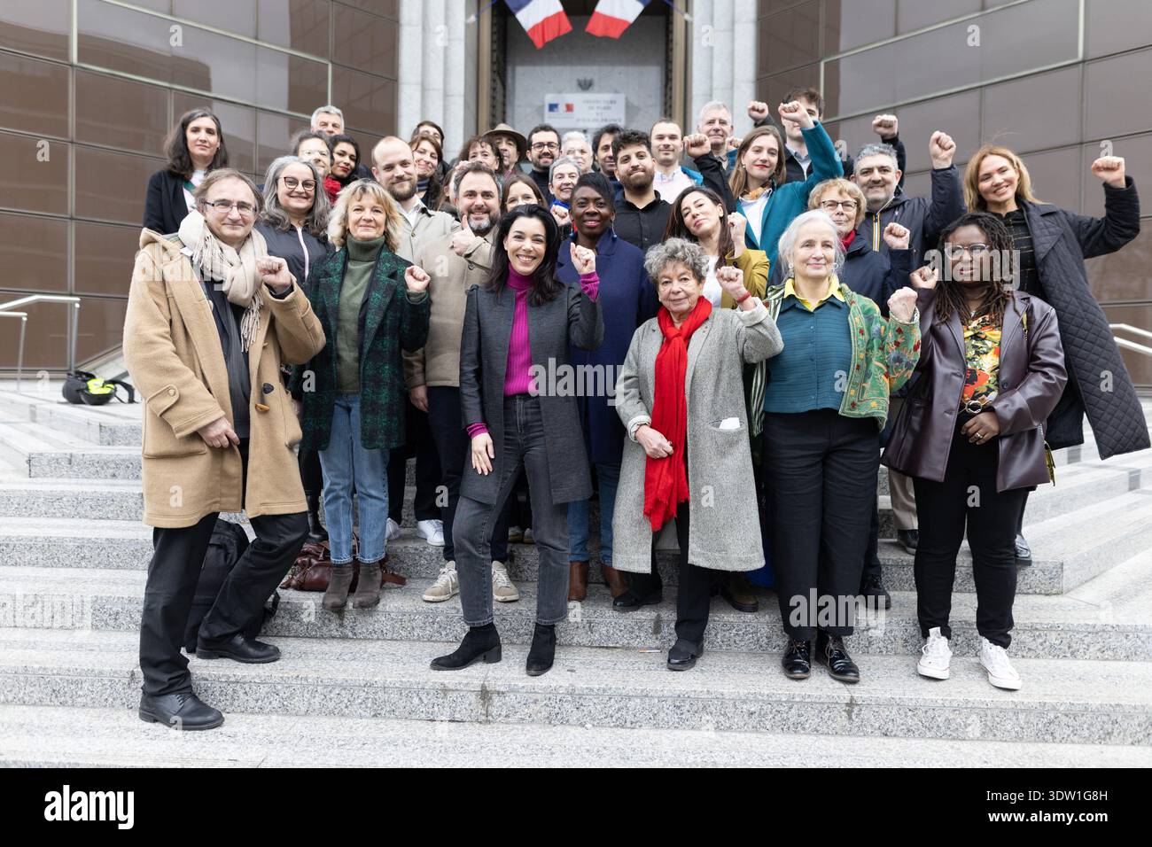 LFI deputy and candidate for Paris municipal elections Sophia Chikirou ...