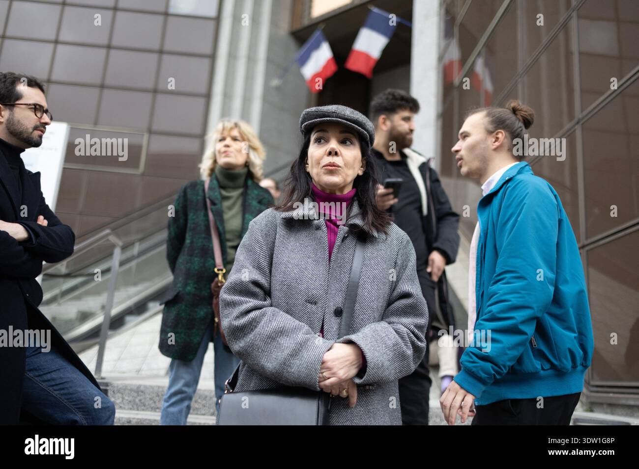 LFI deputy and candidate for Paris municipal elections Sophia Chikirou ...