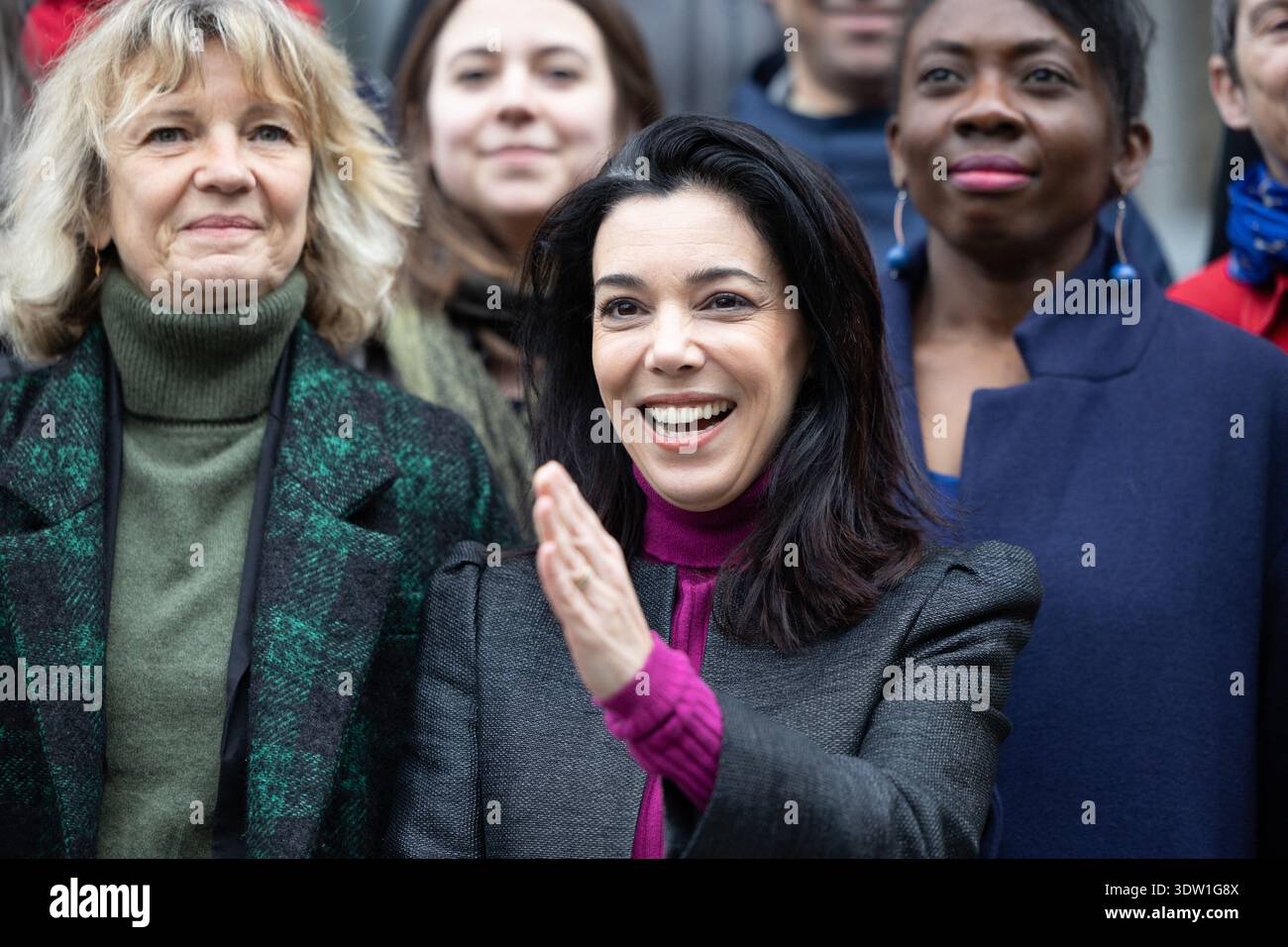 LFI deputy and candidate for Paris municipal elections Sophia Chikirou ...