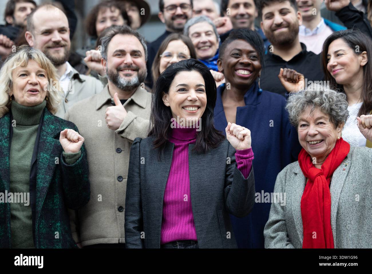 LFI deputy and candidate for Paris municipal elections Sophia Chikirou ...
