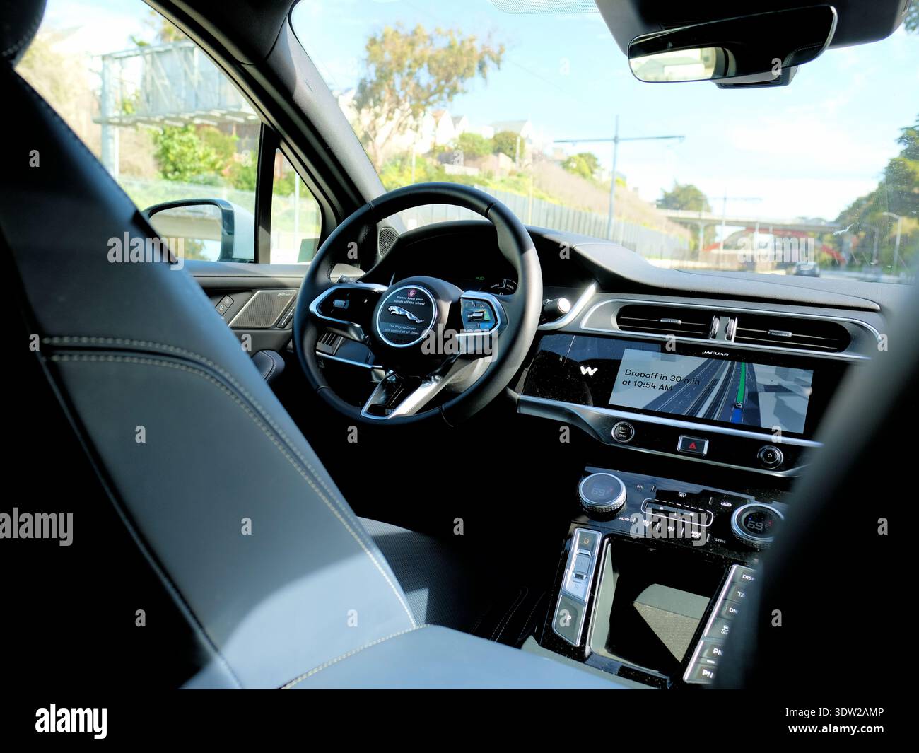 Autonomous self driving electric car hi-res stock photography and ...
