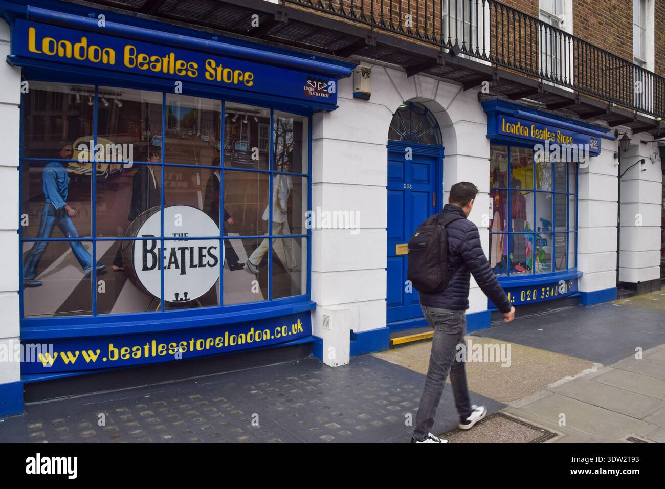 London, UK. 23rd February 2026. Exterior view of The London Beatles ...