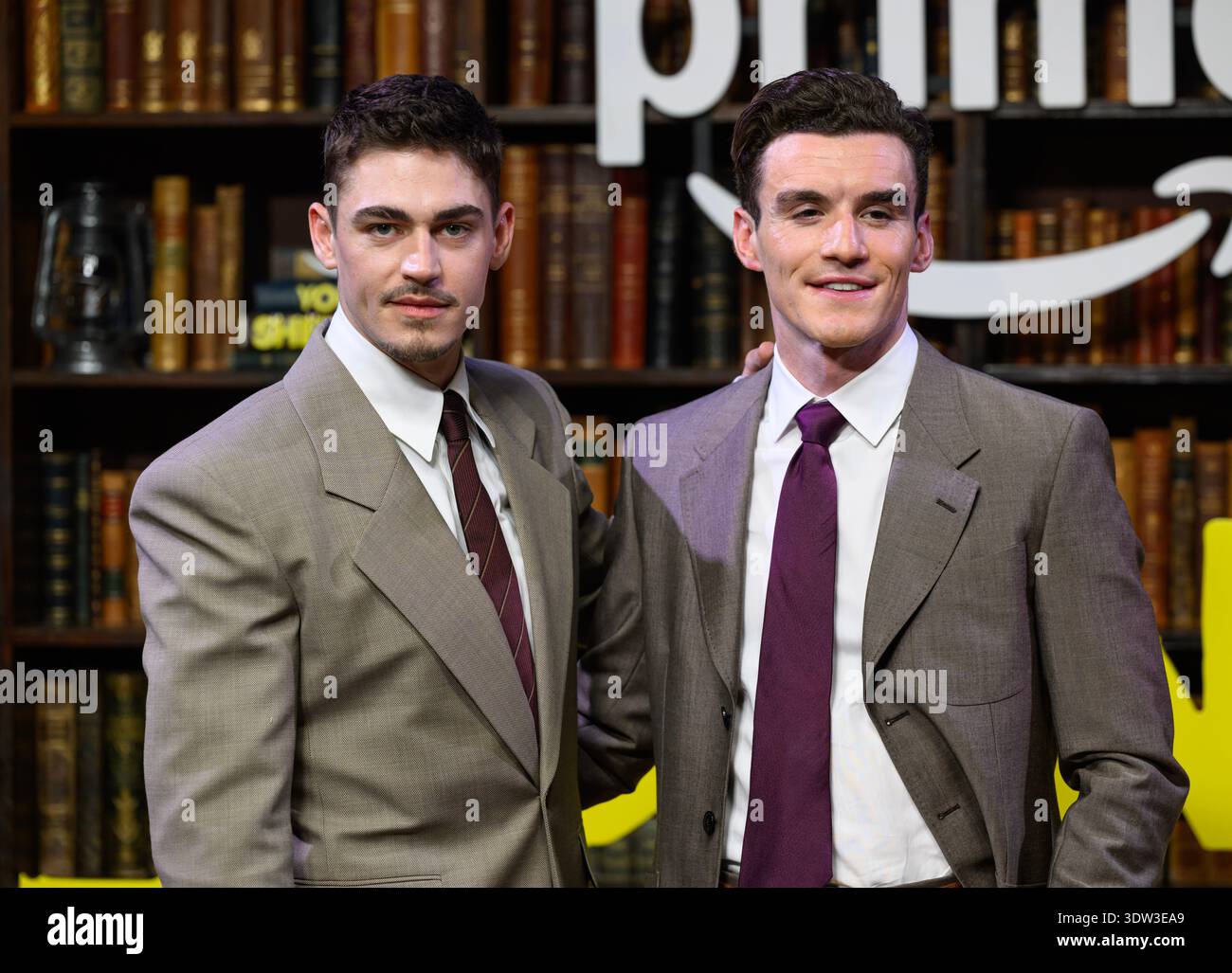 London, UK. February 24th, 2026. Hero Fiennes Tiffin and Donal Finn ...