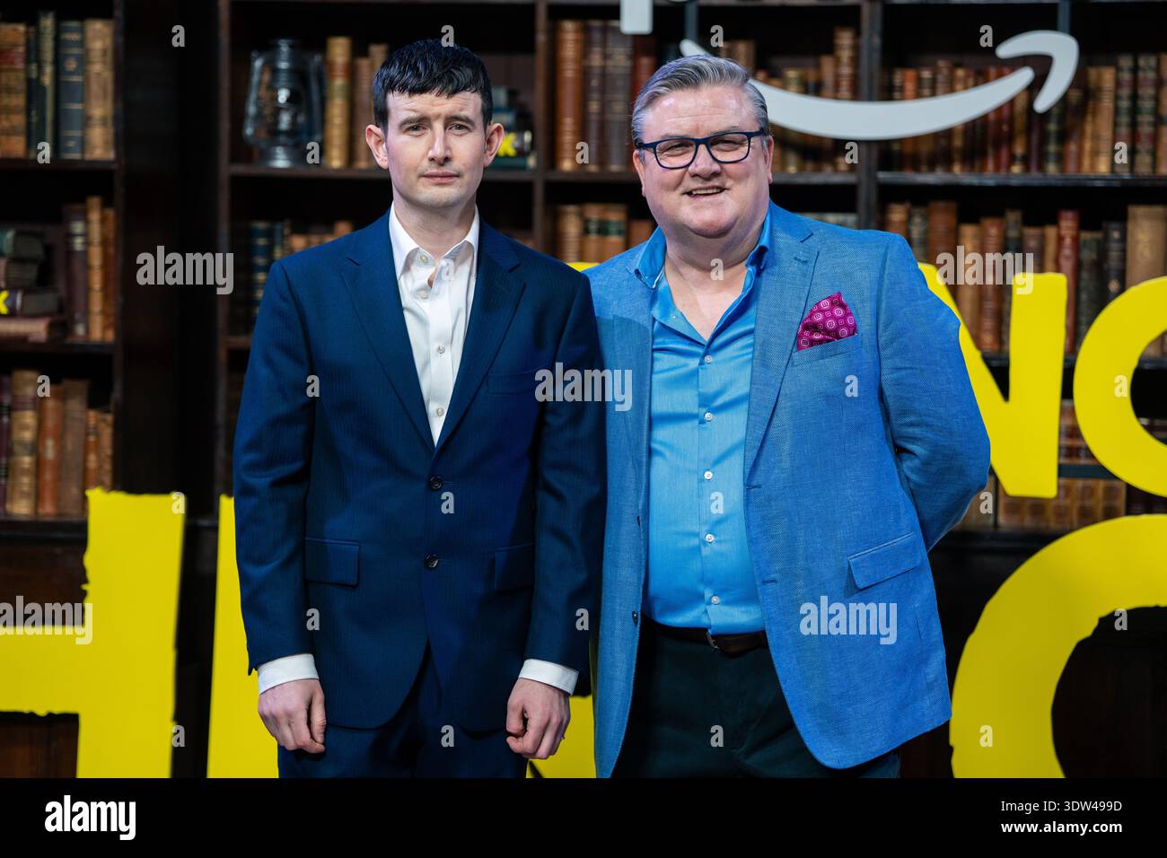 Scott Reid and Simon Delaney attend the "Young Sherlock" World Premiere ...