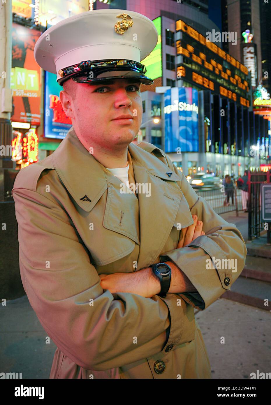 Vice President J.D. Vance when he was a U.S. Marine Corps Lance ...