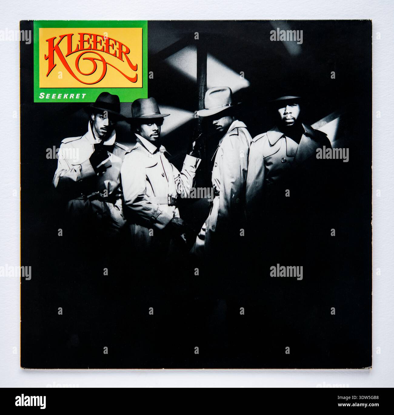 LP cover of Seekret, the seventh studio album by Kleeer, which was ...