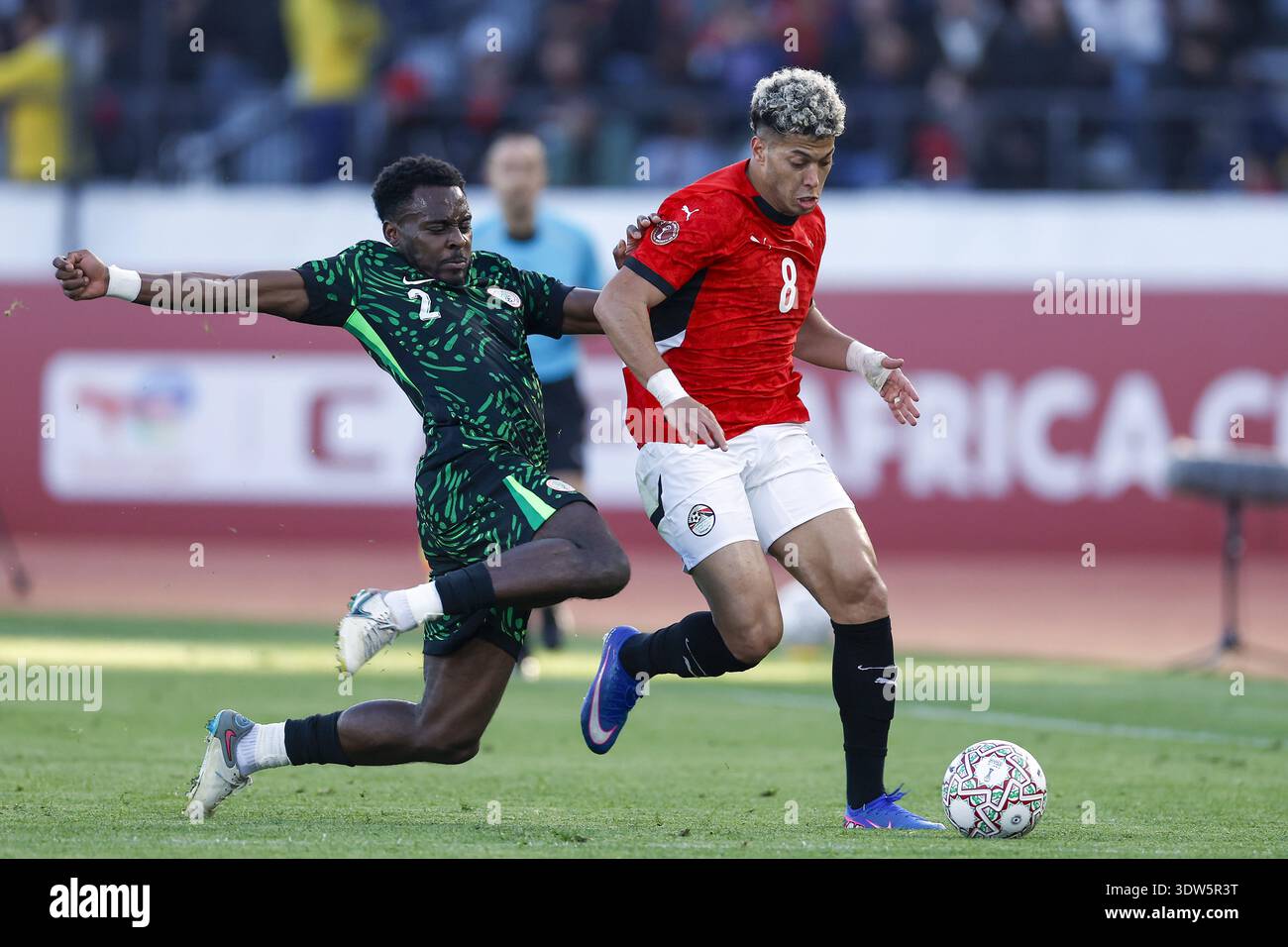 CASABLANCA - (l-r) Bright Osayi Samuel of Nigeria, Emam Ashour of Egypt ...