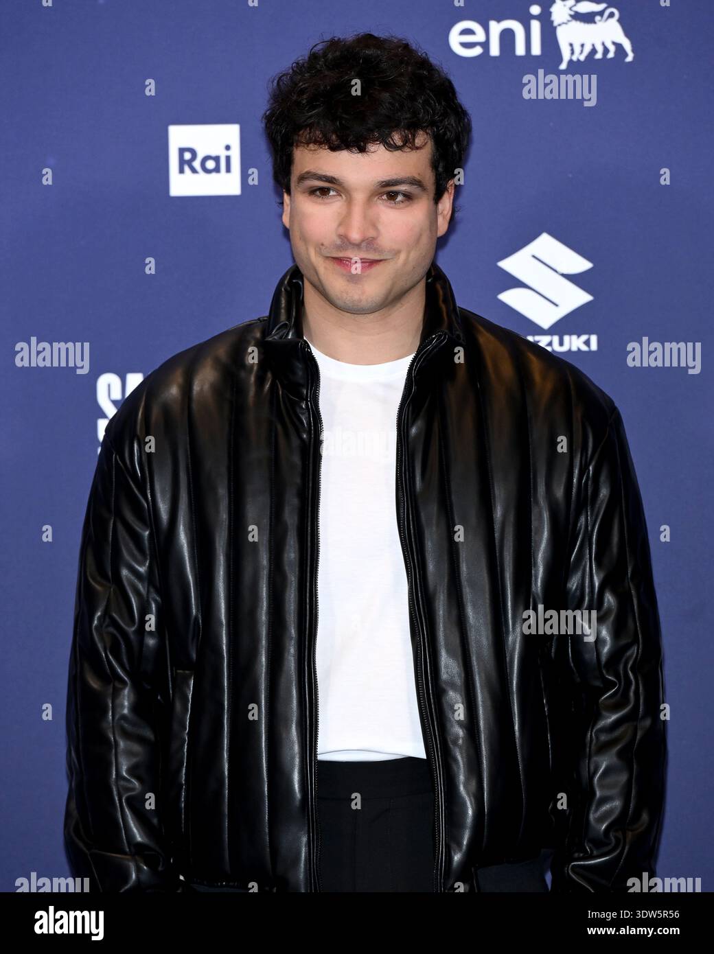 Sanremo, 76th Italian Song Festival - Leo Gassmann photocall - pictured ...