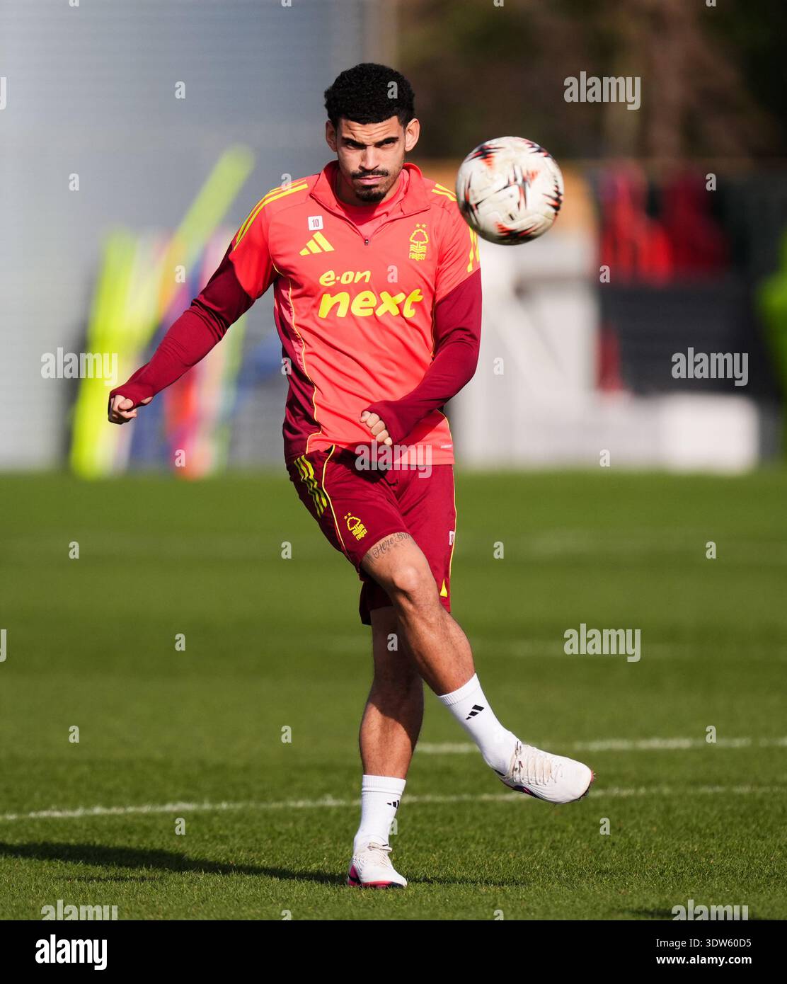 Nottingham Forest's Morgan Gibbs-White during a training session at the ...