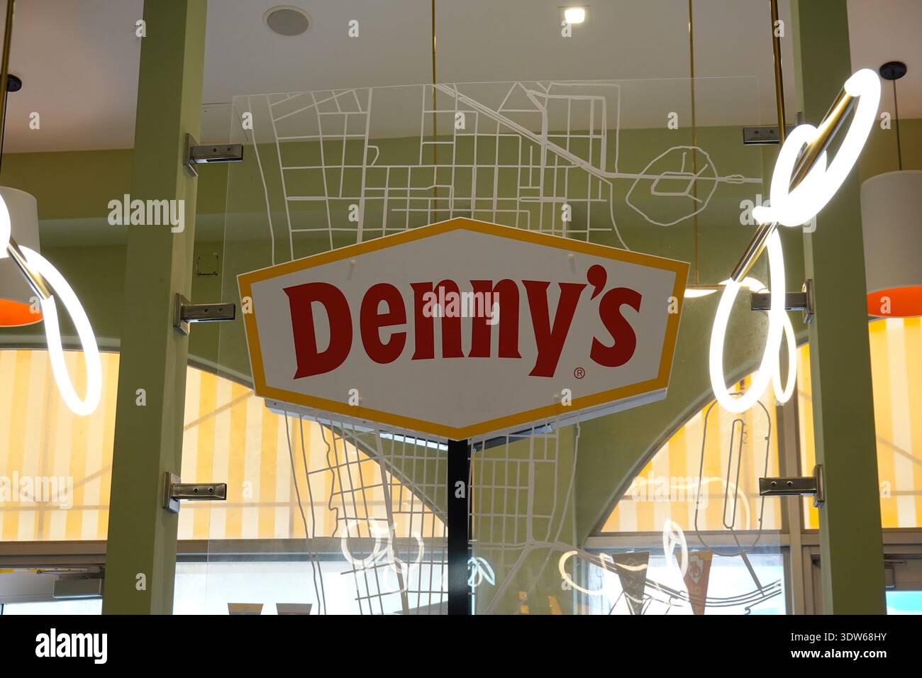 Florida miami dennys hi-res stock photography and images - Alamy