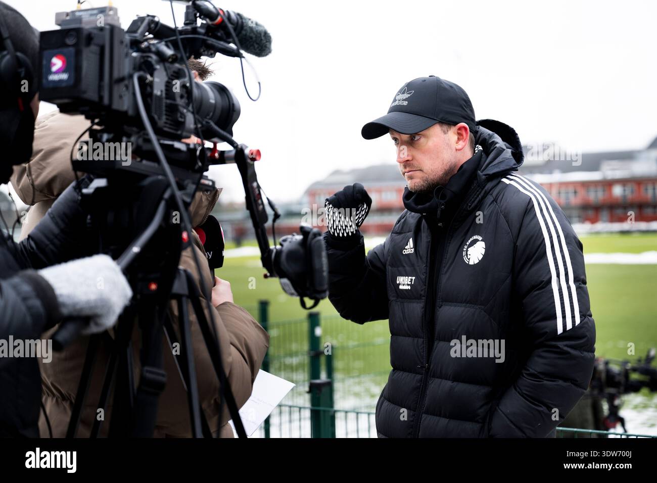 Head coach at FCK Jacob Neestrup Wednesday, February 25, 2026. (Photo ...