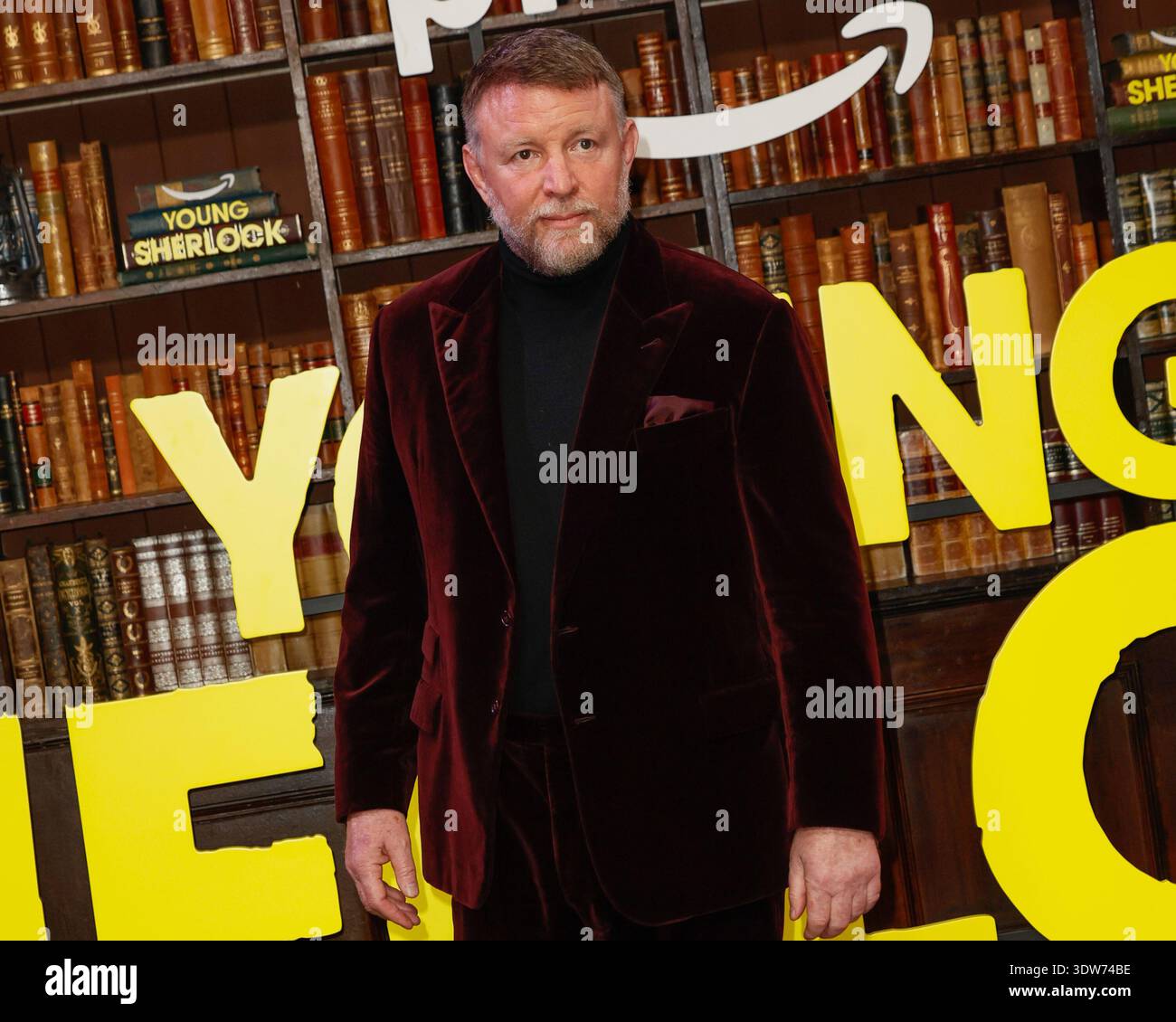 Guy Ritchie attends the 'Young Sherlock' World Premiere held at the ...