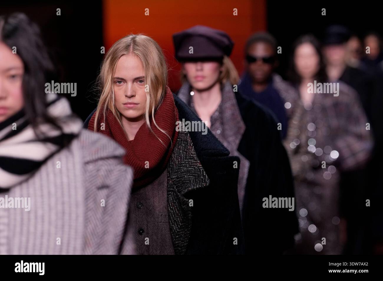 Models wear a creations from the Missoni Fall/Winter 2026-2027 Women's ...
