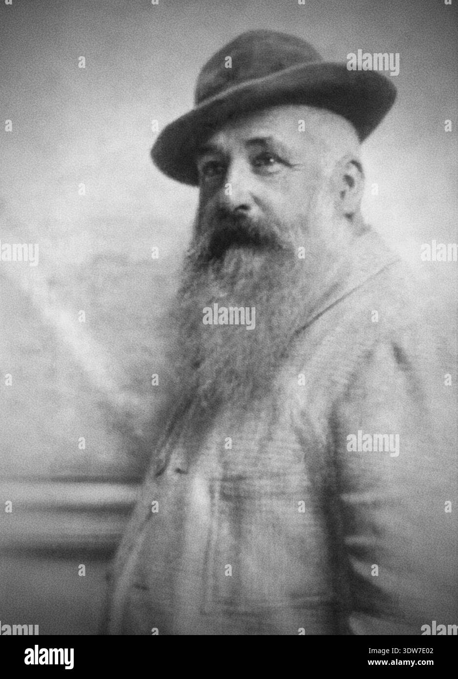 Portrait de claude monet Black and White Stock Photos & Images - Alamy