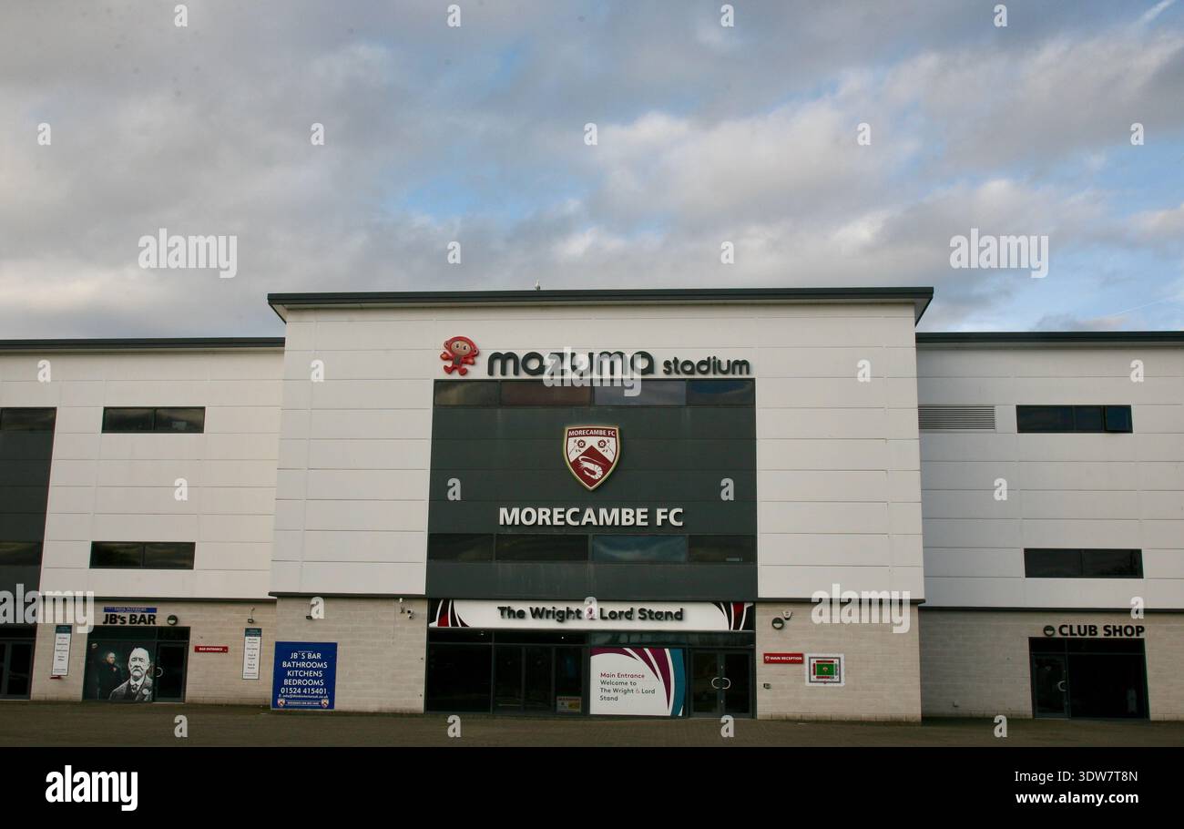 Morecambe fc goal hi-res stock photography and images - Alamy