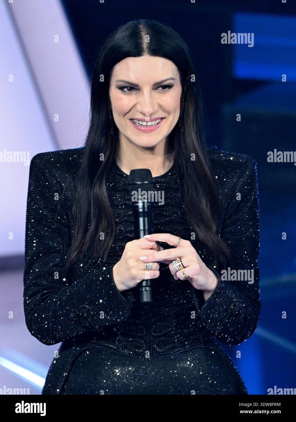 Sanremo, 76th Italian Song Festival. Second Night. Pictured: Laura ...