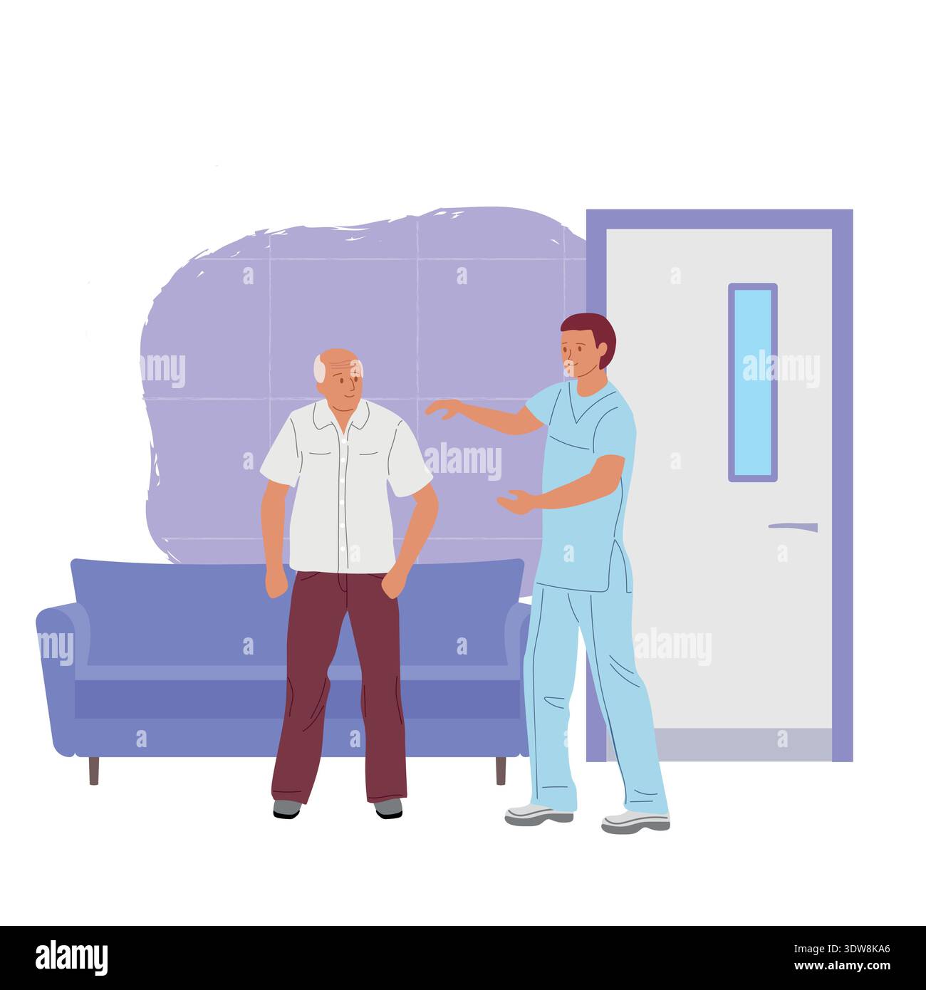 Staff next Stock Vector Images - Alamy