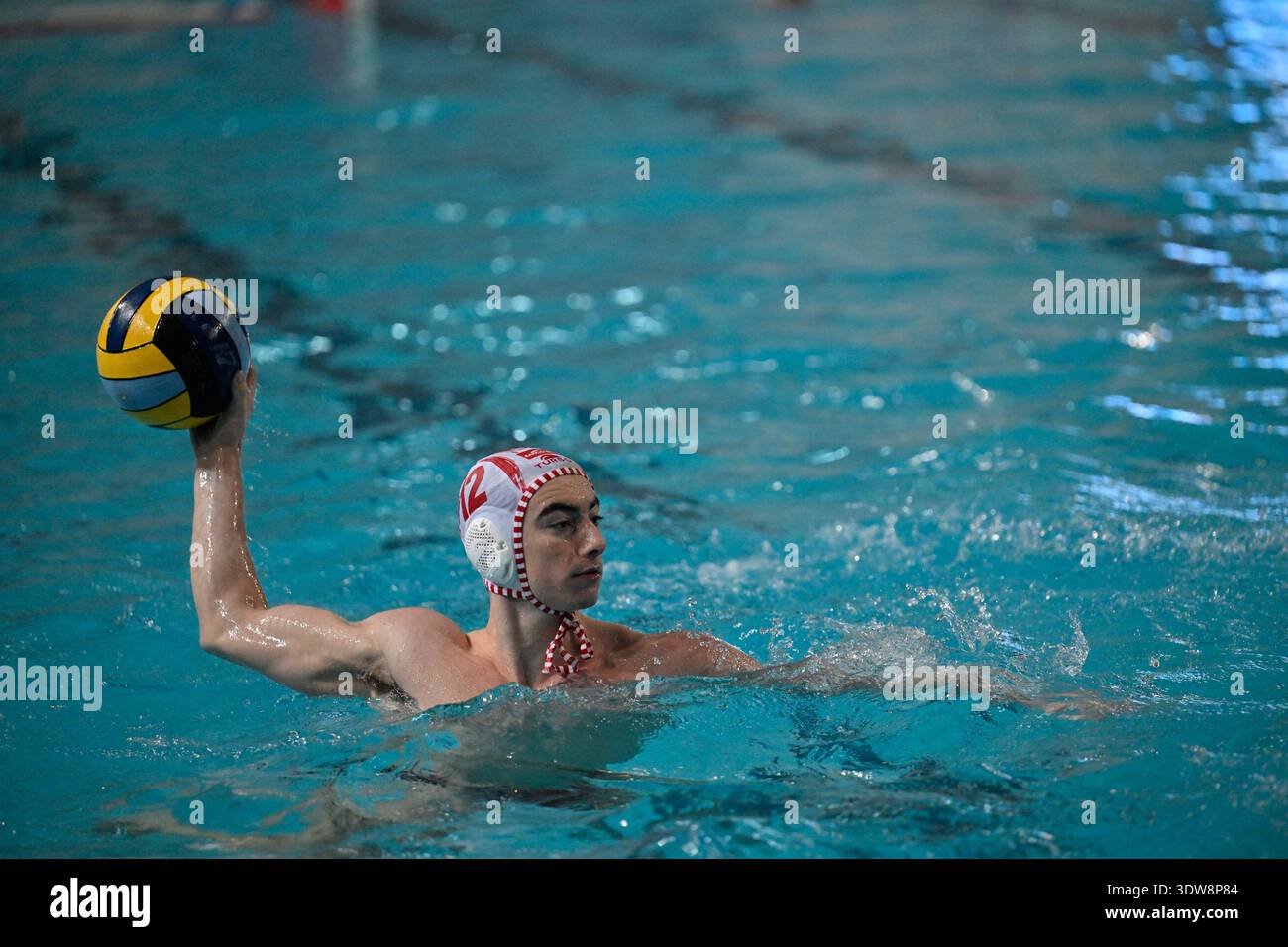 Savona, Italy. 25th Feb, 2026. MARINI Emanuele(RN Savona) during Banco ...
