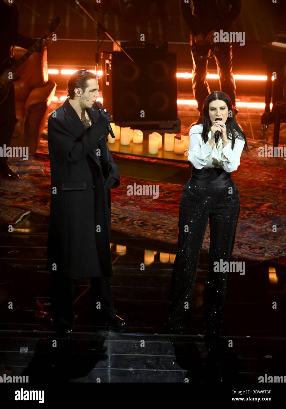 Sanremo, 76th Italian Song Festival - second evening. In the photo ...