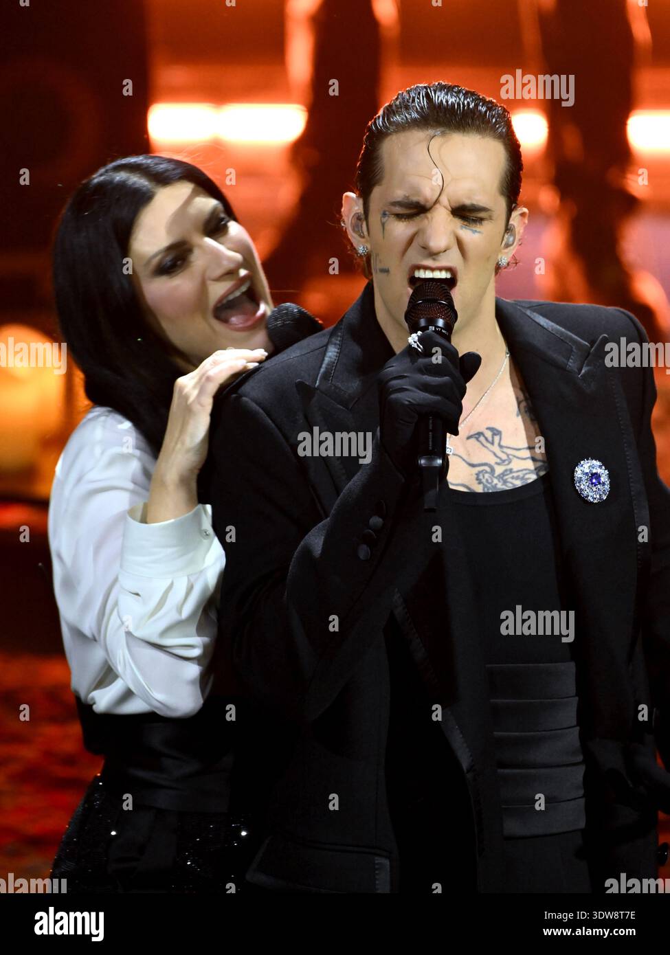 Sanremo, 76th Italian Song Festival - second evening. In the photo ...