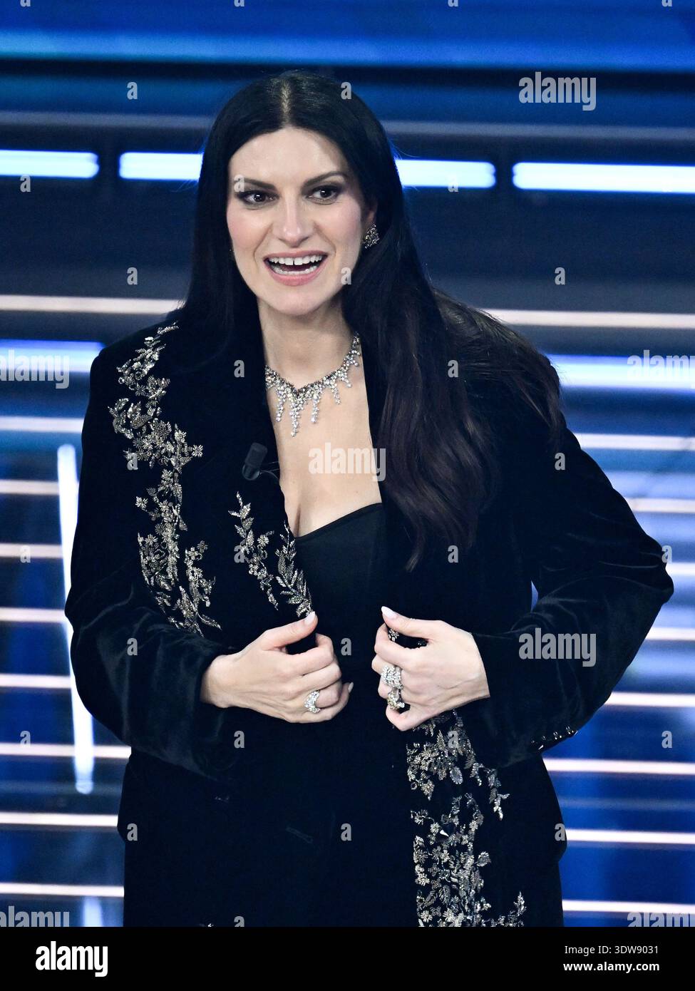 Sanremo, 76th Italian Song Festival. Second Night. Pictured: Laura ...