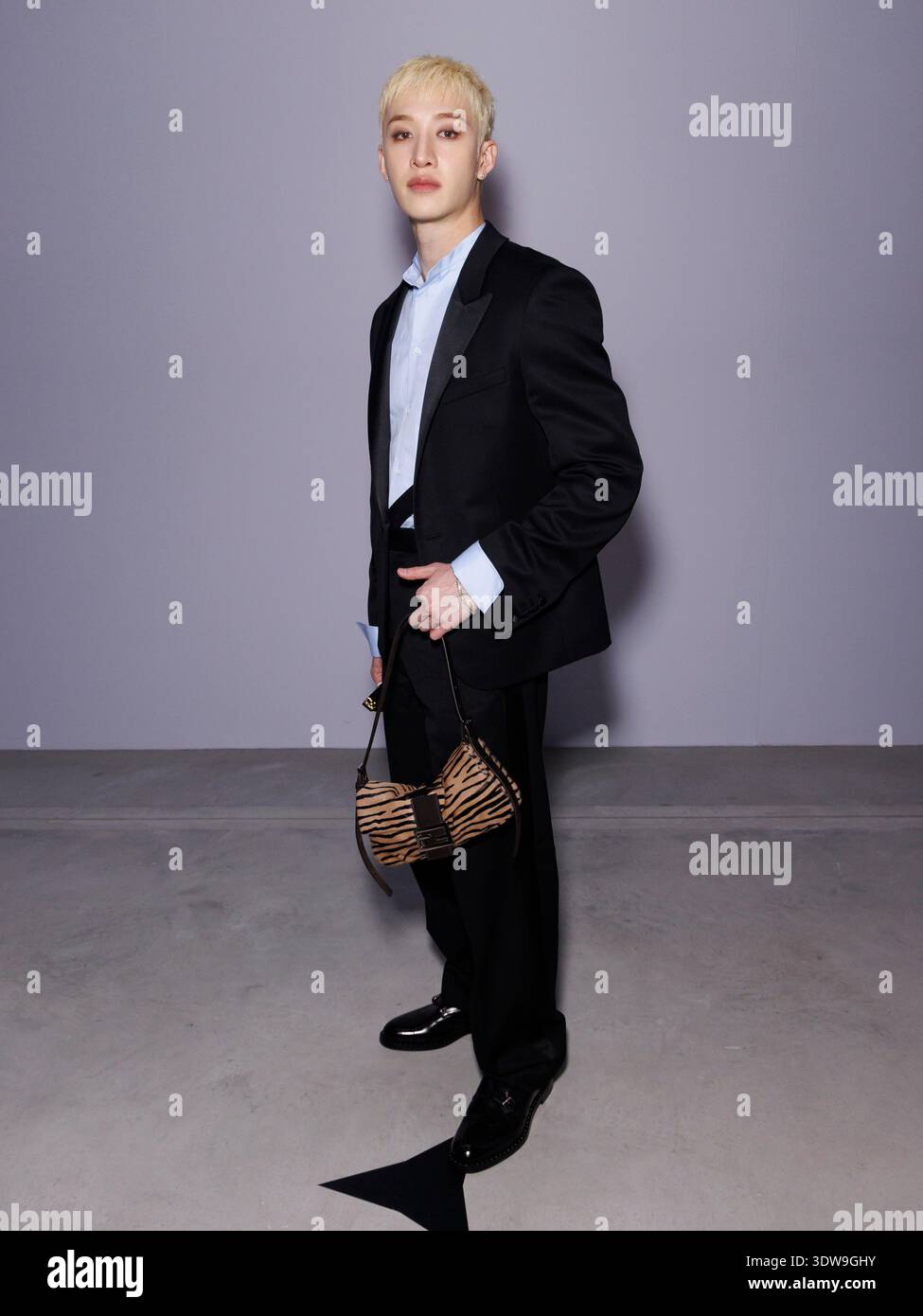 Bang Chan at FENDI Fall/Winter 2026-2027 runway during Milan Fashion ...