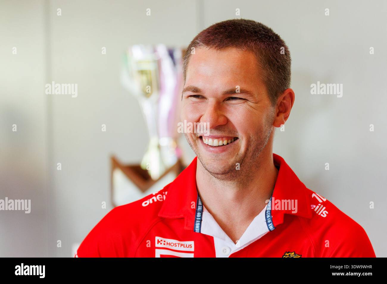 Matt Parcell of the Western Clydesdales is seen during the launch of ...