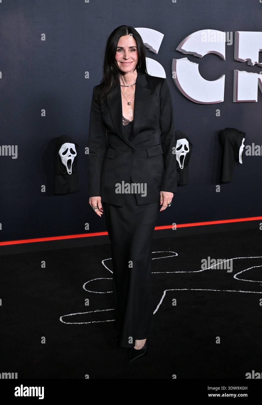 Courteney Cox arriving to the “Scream 7” global premiere held at the ...