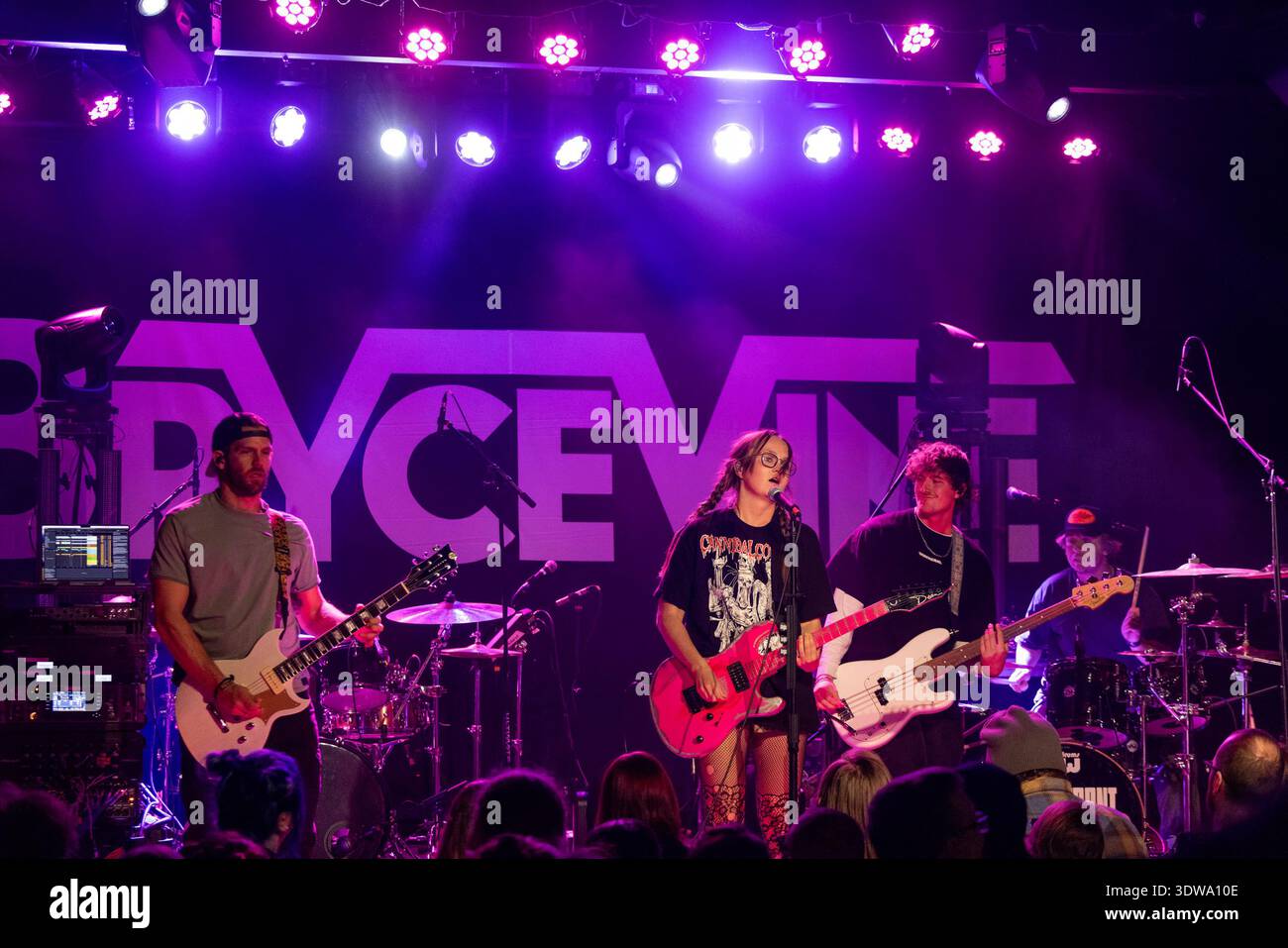 RJ Klingsporn, Madie Renner, Ryen Wagner and Isaiah Volk of Out in ...