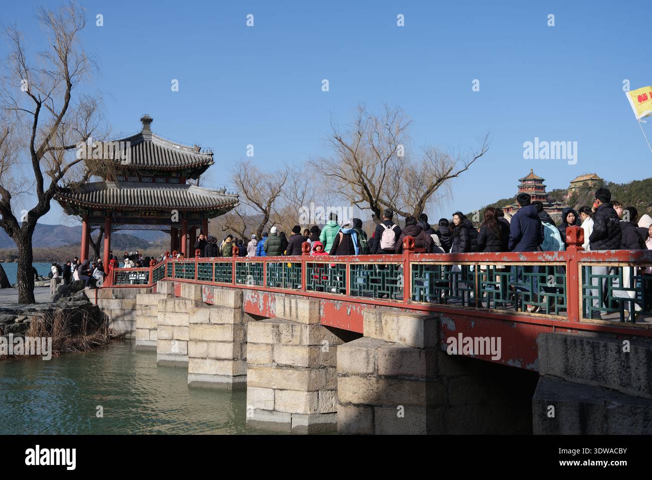 Tourists visit Tongqing Street in Beijing, China, 23 February, 2026 ...