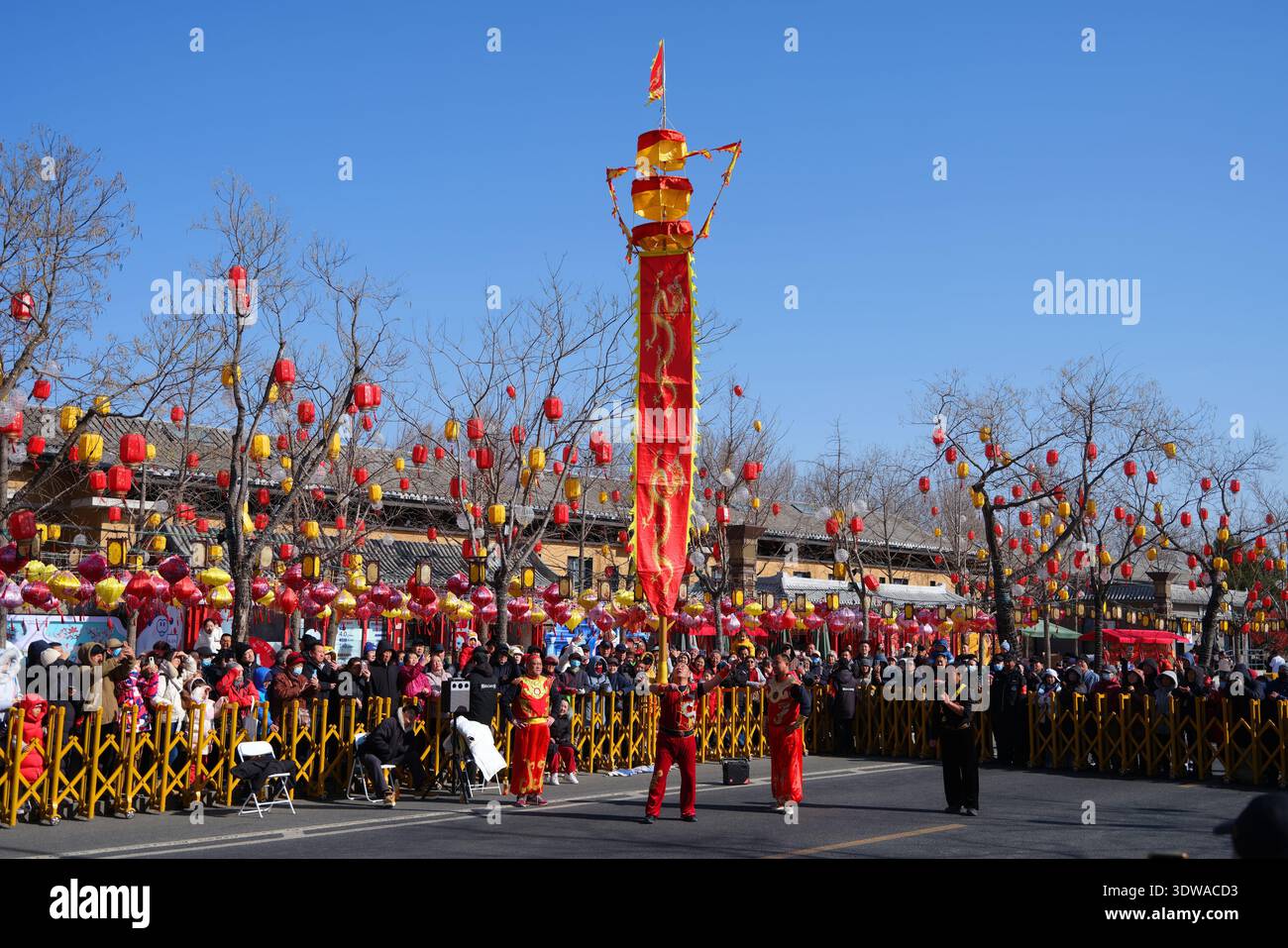 Tourists visit Tongqing Street in Beijing, China, 23 February, 2026 ...