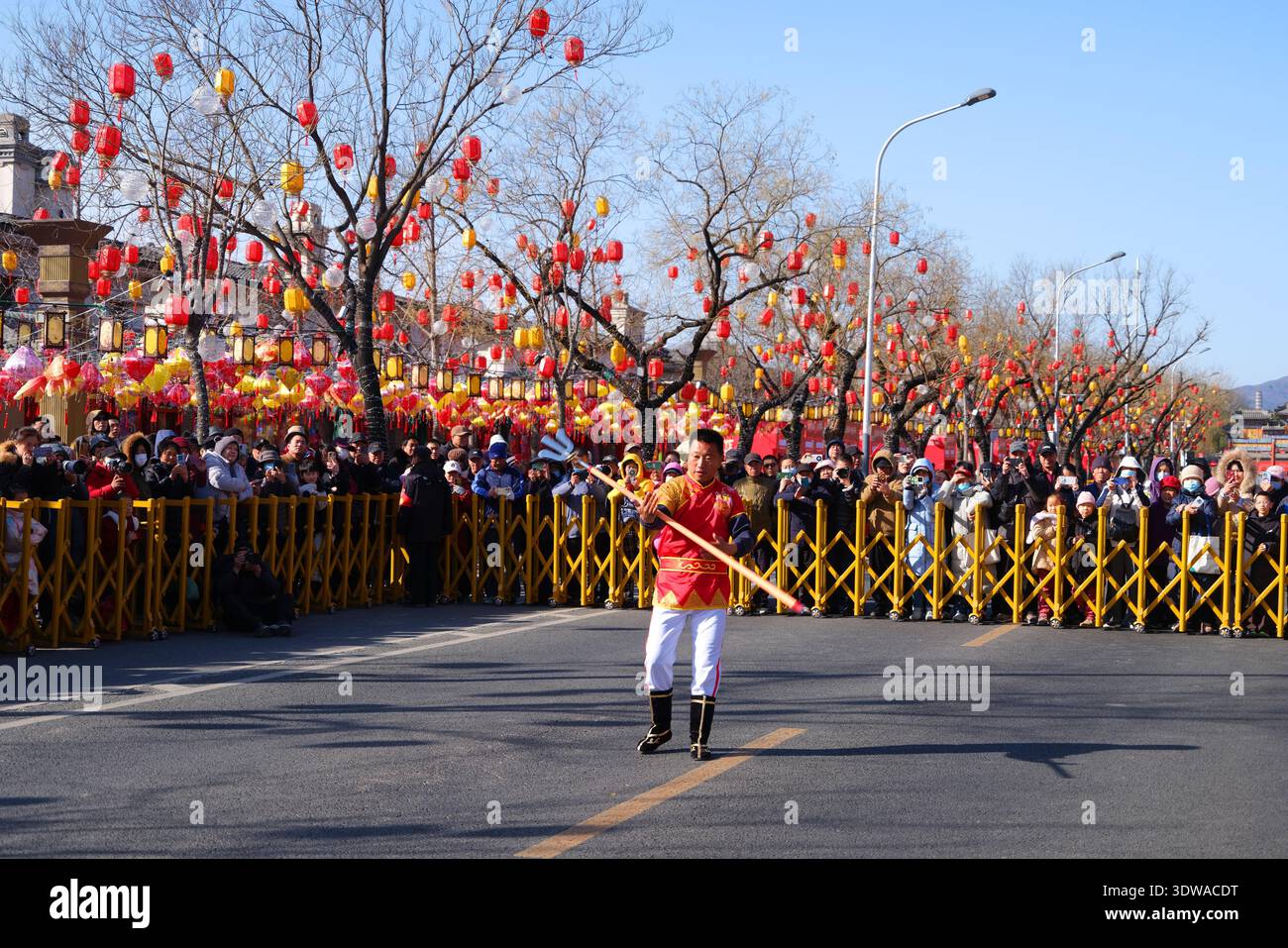 Tourists visit Tongqing Street in Beijing, China, 23 February, 2026 ...