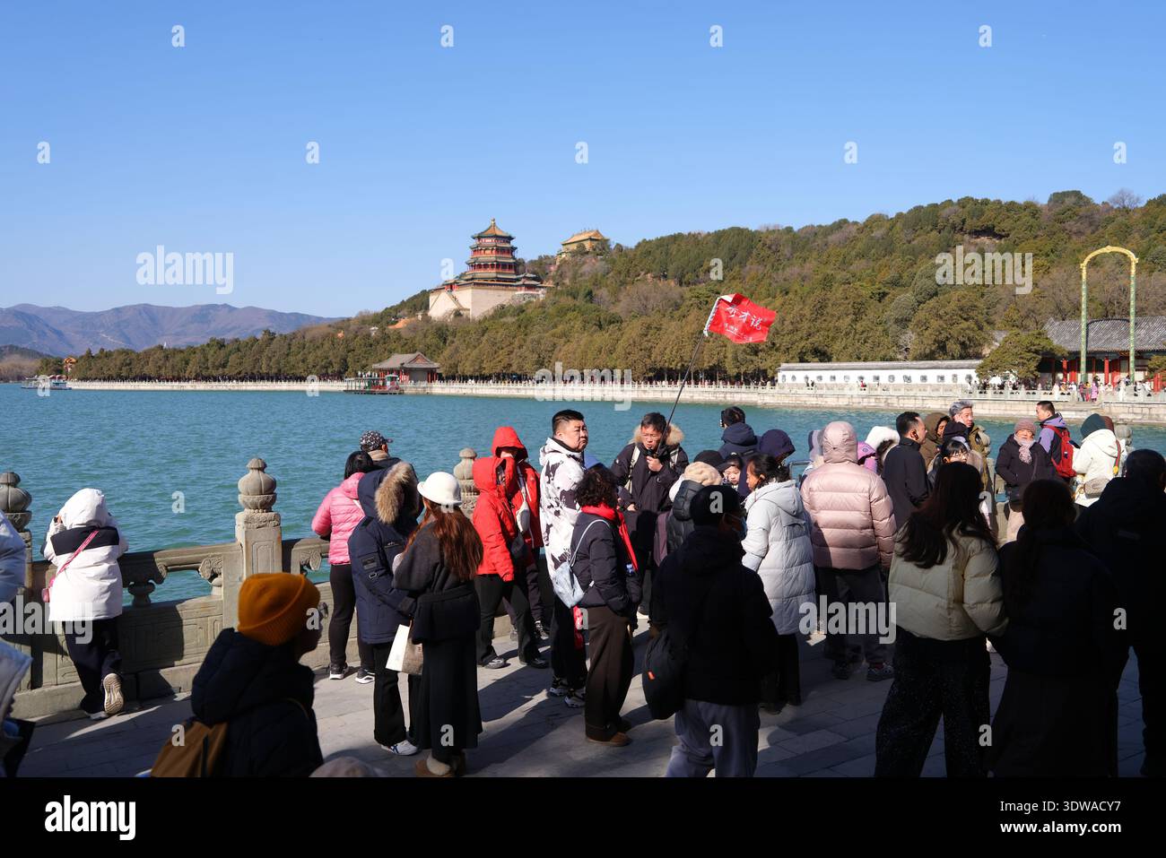 Tourists visit Tongqing Street in Beijing, China, 23 February, 2026 ...