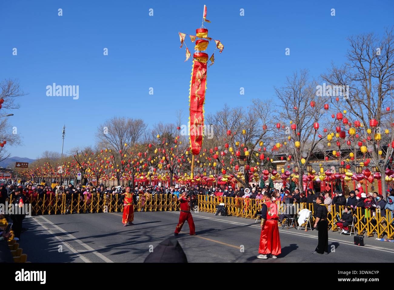 Tourists visit Tongqing Street in Beijing, China, 23 February, 2026 ...