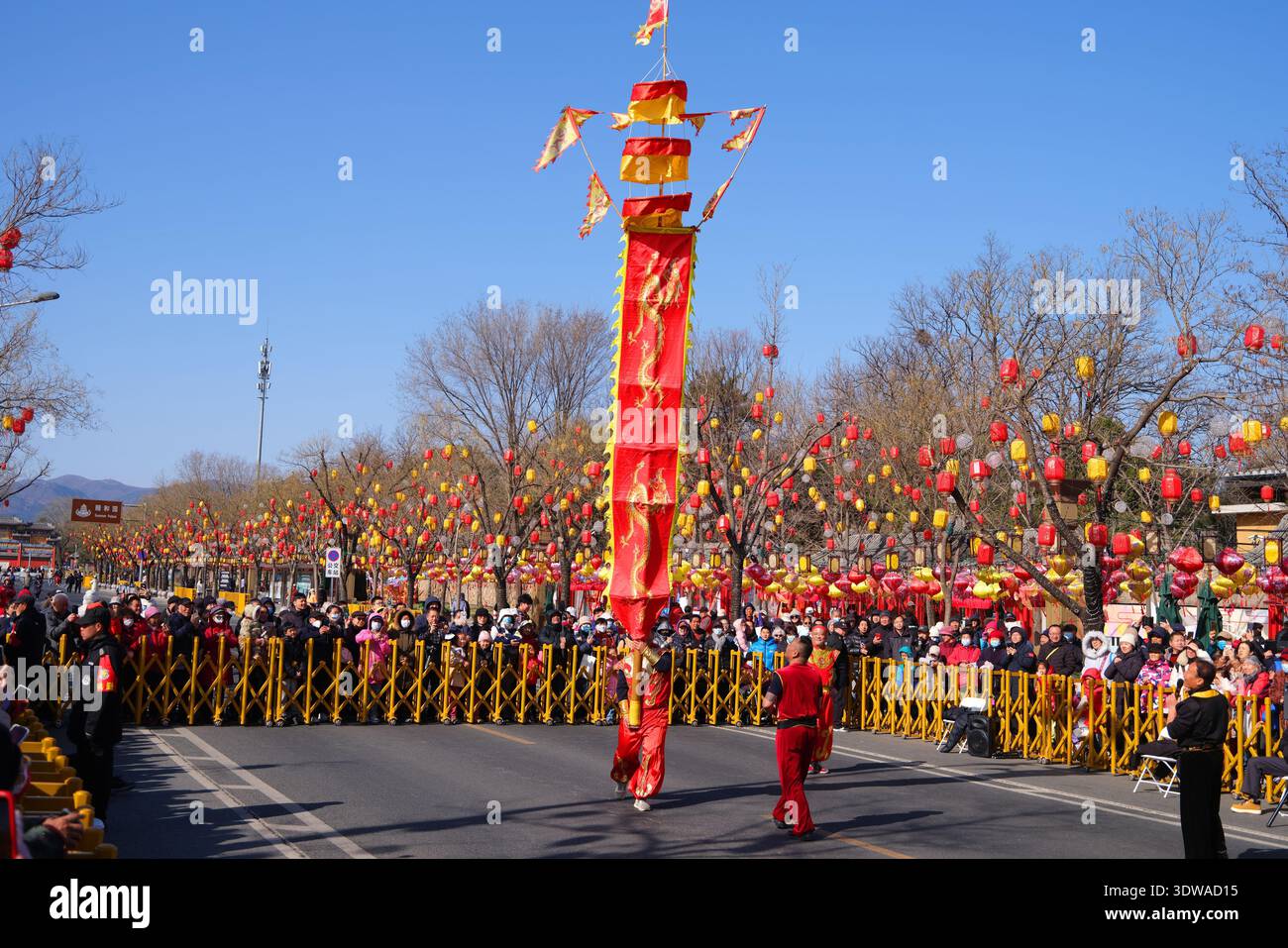 Tourists visit Tongqing Street in Beijing, China, 23 February, 2026 ...