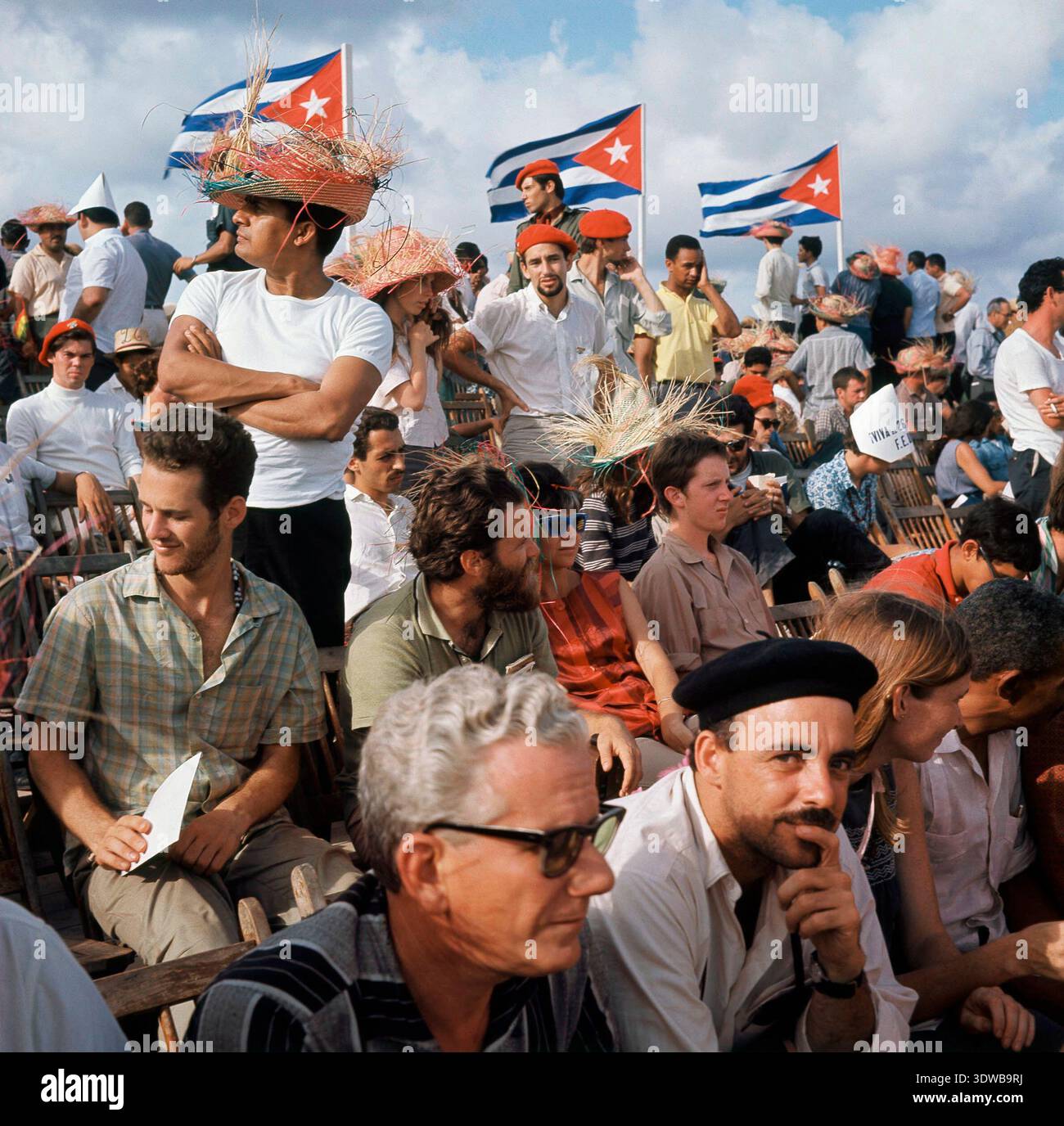 FILE - Baseball fans at Havana' s stadium for a game on July 26, 1964 ...