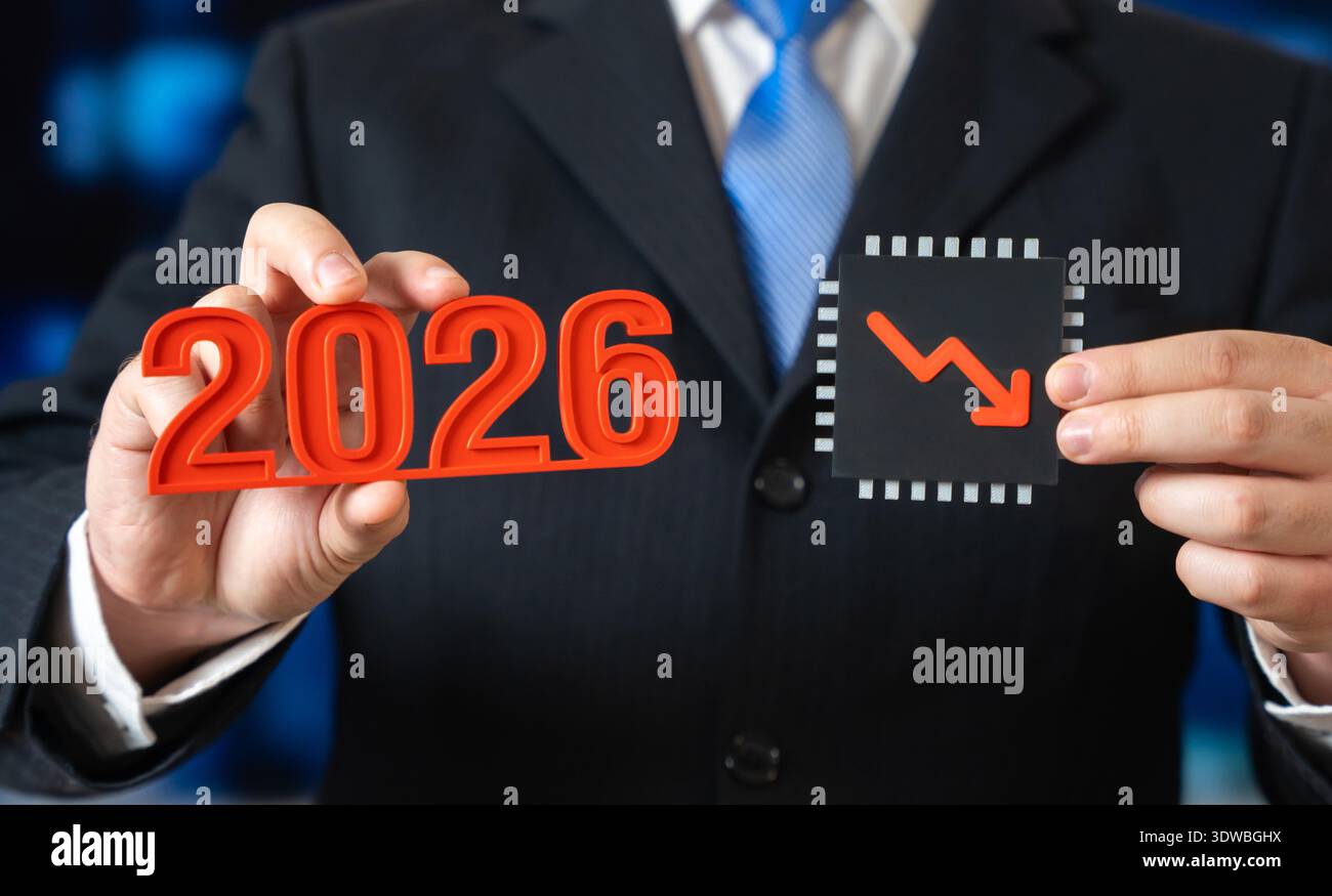 Microchip shortage in 2026. Memory chip shortage, insufficient ...