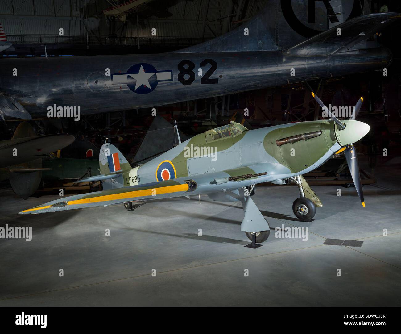 Hawker Hurricane Mk. IIC (1944) was a British single-seat, low-wing ...