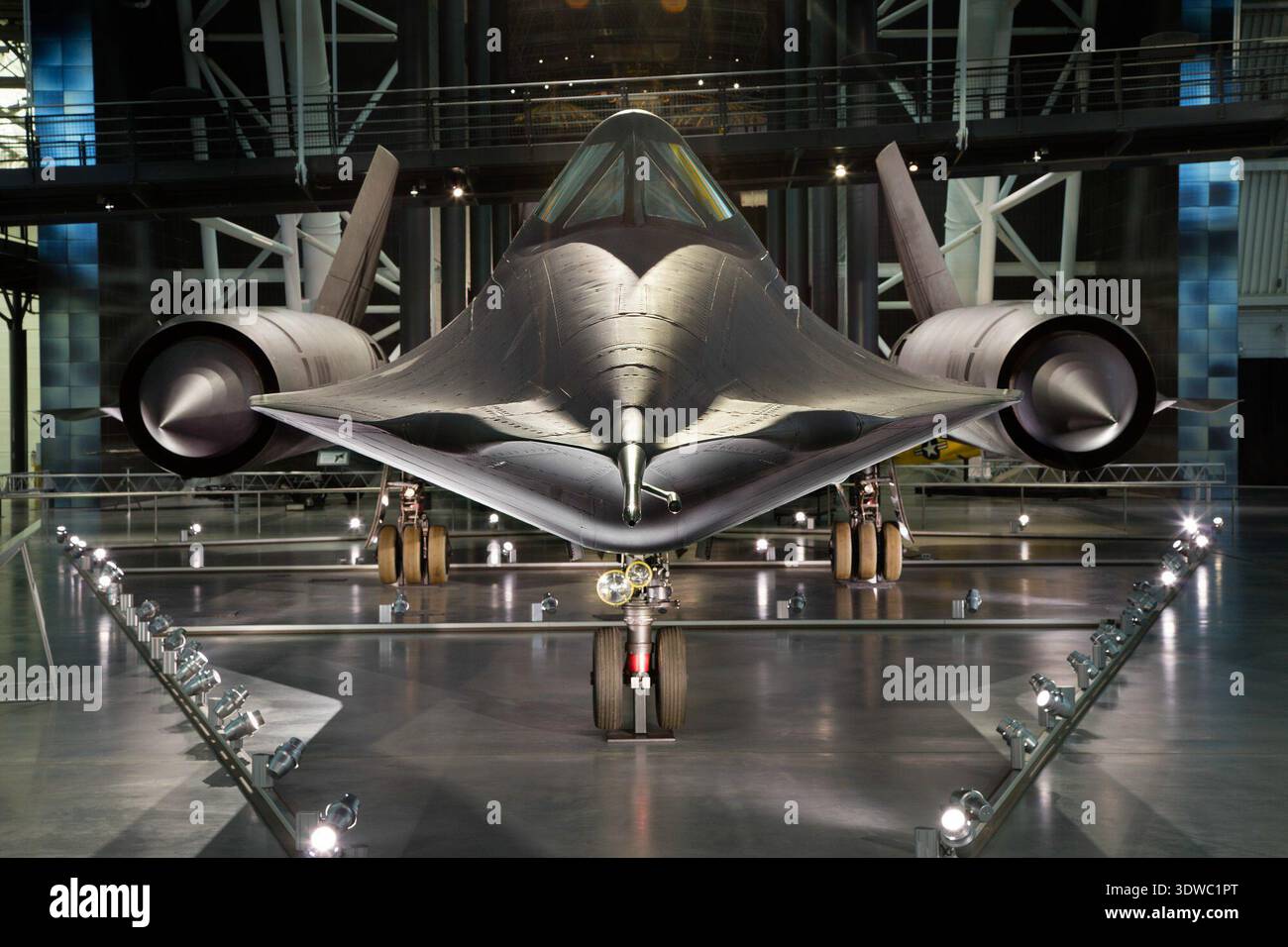 Lockheed SR-71 Blackbird is a twin-engine, two-seat, supersonic ...