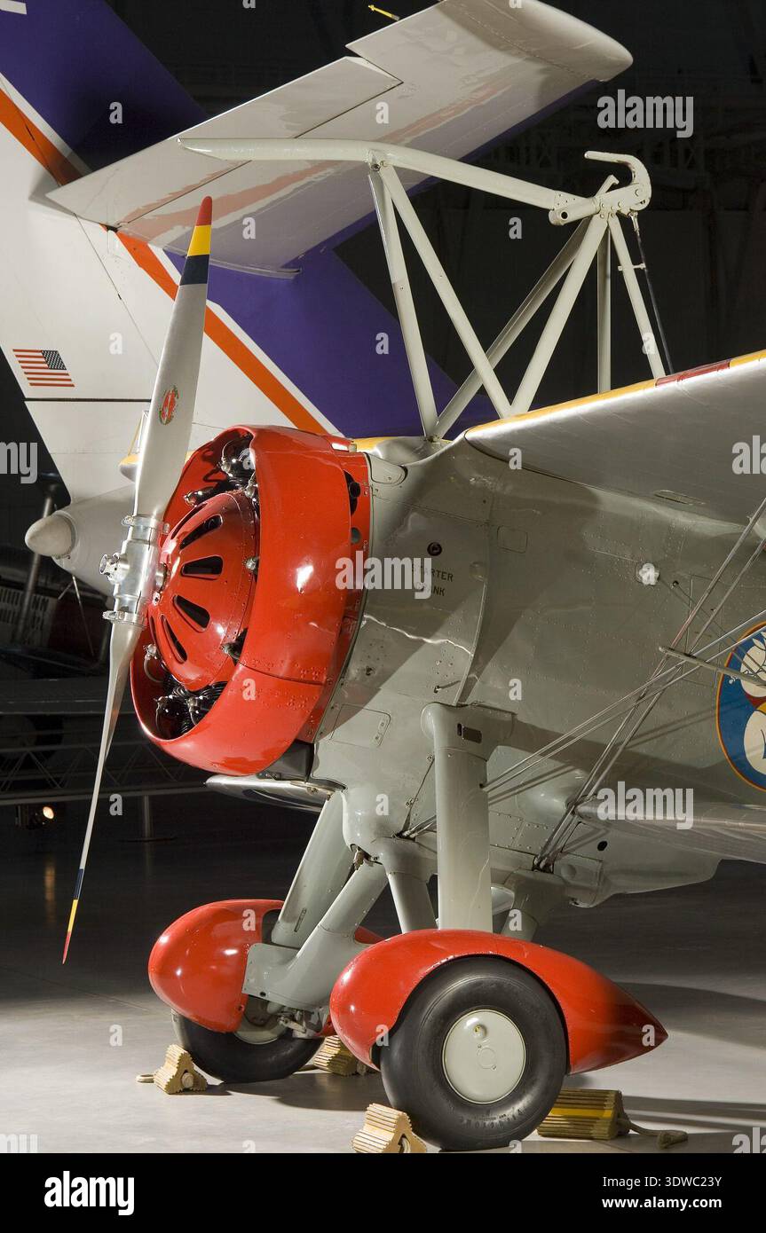 Curtiss F9C-2 Sparrowhawk is a 1932 United States Navy biplane fighter ...