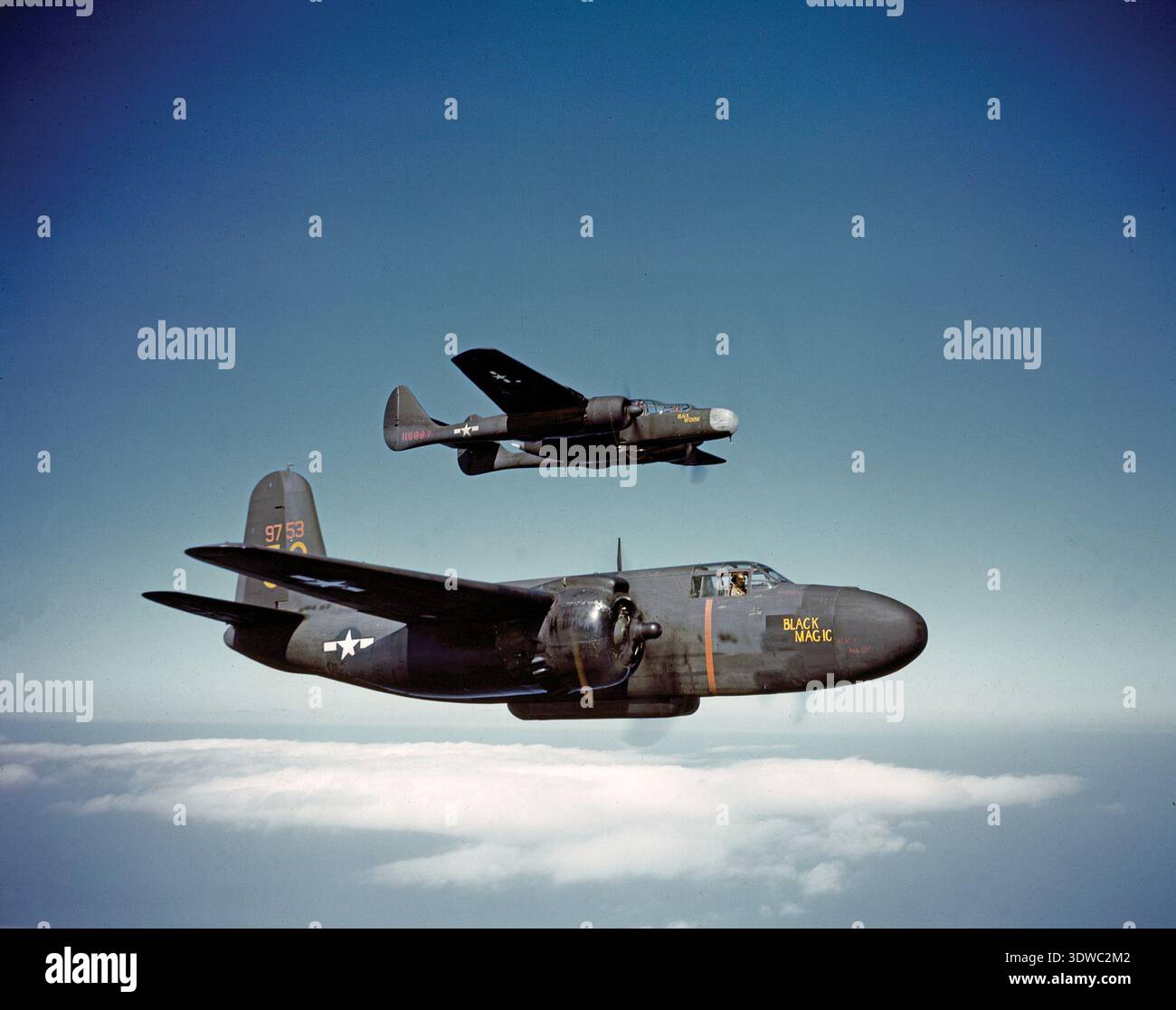 Northrop P-61C Black Widow was a United States Army Air Forces night ...