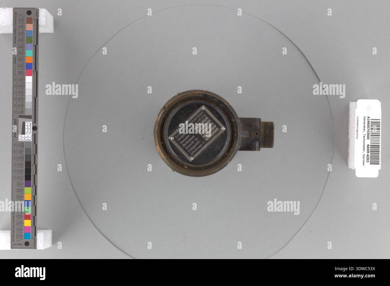 World war ii aircraft tachometer generator unit hi-res stock ...