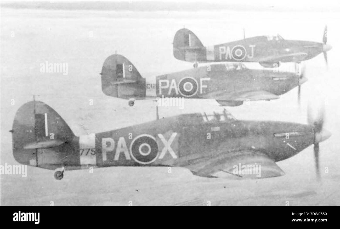 The Hawker Hurricane Mk. IIC (1944) was a single-seat, low-wing ...