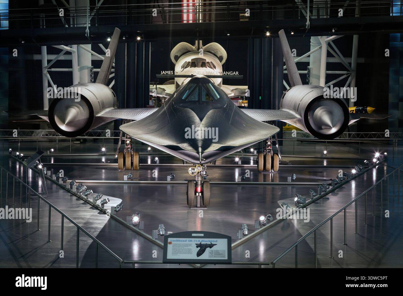 Lockheed SR-71 Blackbird is a twin-engine, two-seat, supersonic ...